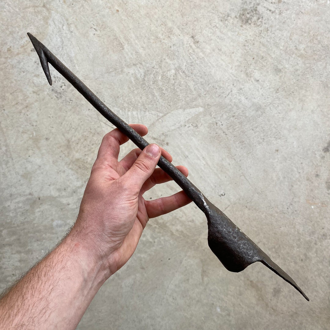 Antique Vintage 19th Century 1800s Wrought Forged Iron Whaling Whale ...