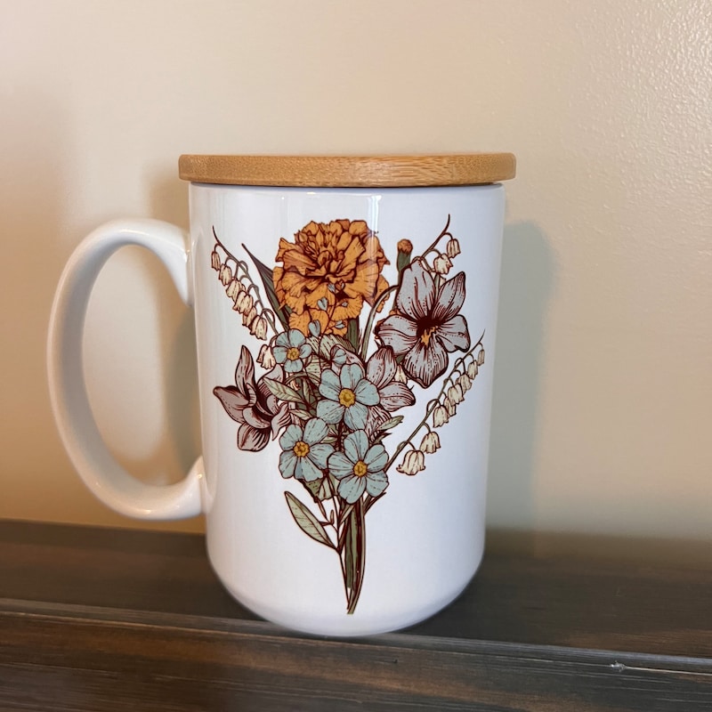 Flower Mugs - Etsy
