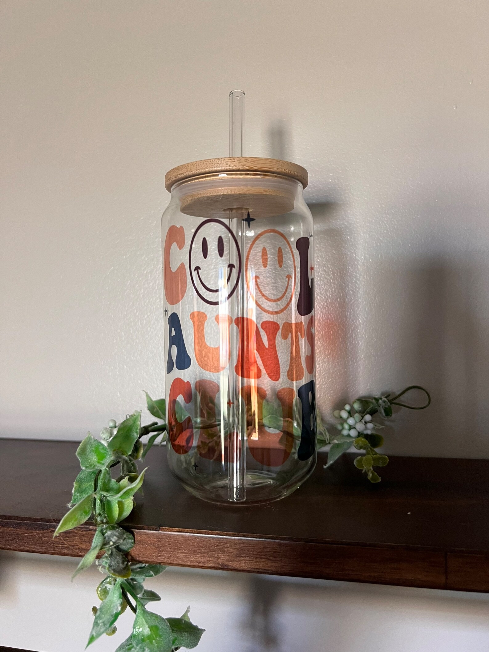 Cool Aunt Glass Cup, Aunt Life Cup, Cool Aunt, Cool Aunts, Glass Coffee ...