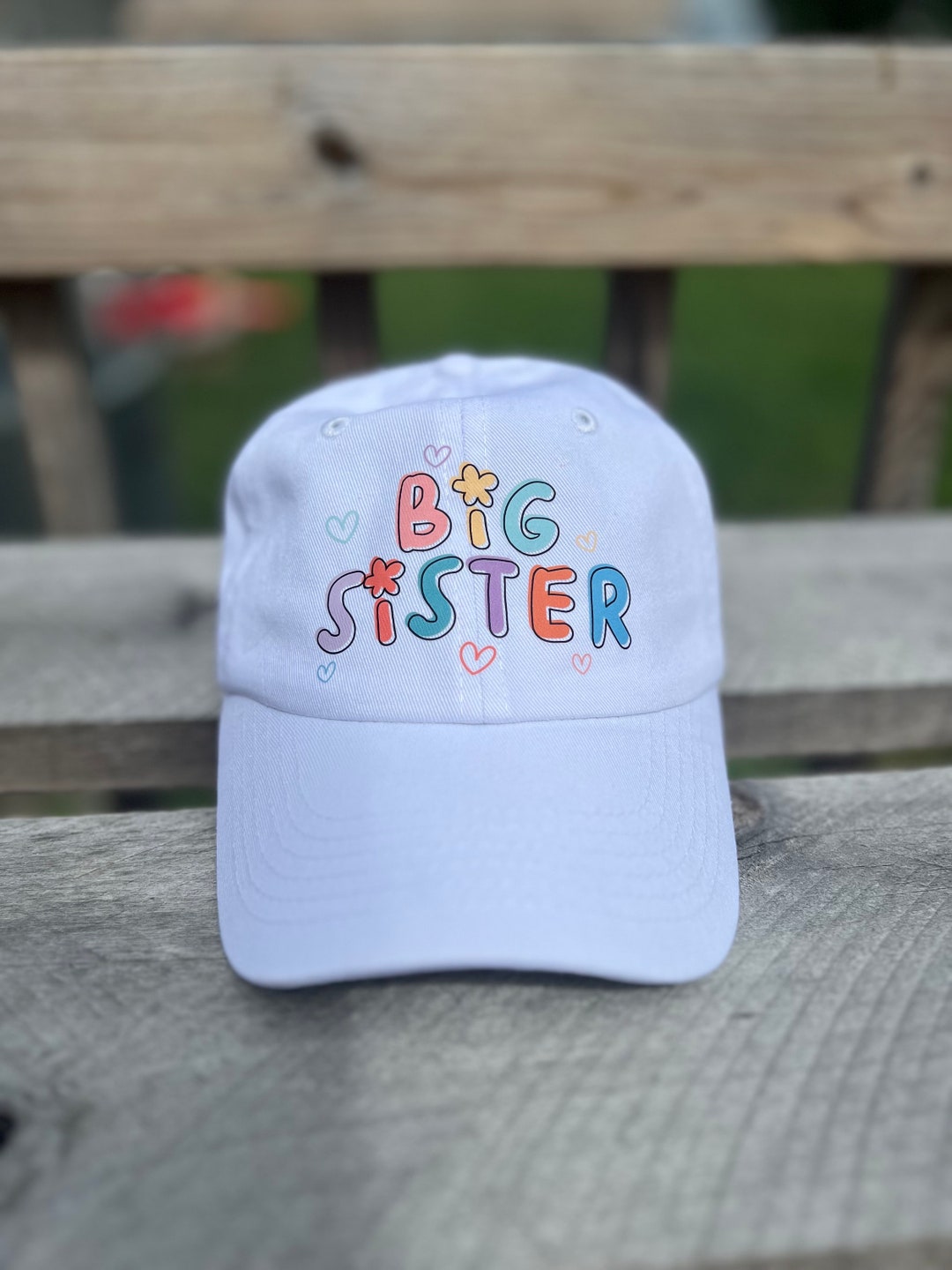 Big Sister Hat | Baby Announcement | Announcement Hats | Mom and Dad ...