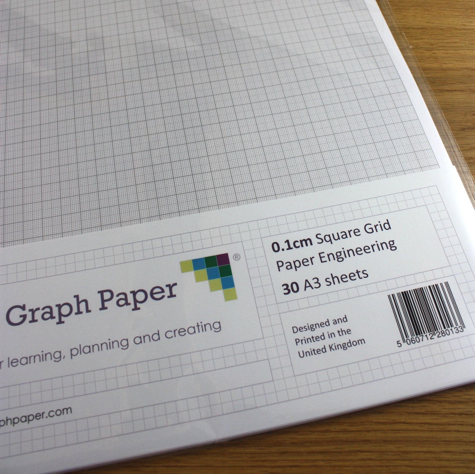 A3 Graph Paper Pack 0.1cm 1mm Square 30 Loose-leaf Sheets - Etsy