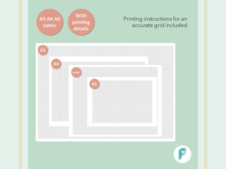 Printable Square Grid 1/10" 0.1 Inch - A3 A4 A5 and US Letter Downloads ...