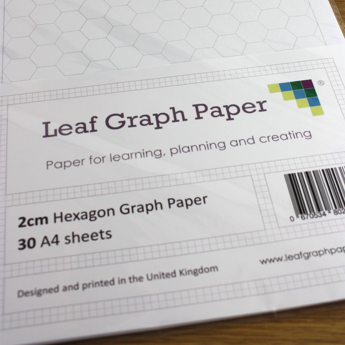A4 Graph Paper Pack 2cm 20mm Hexagon 30 Loose-leaf Sheets - Etsy