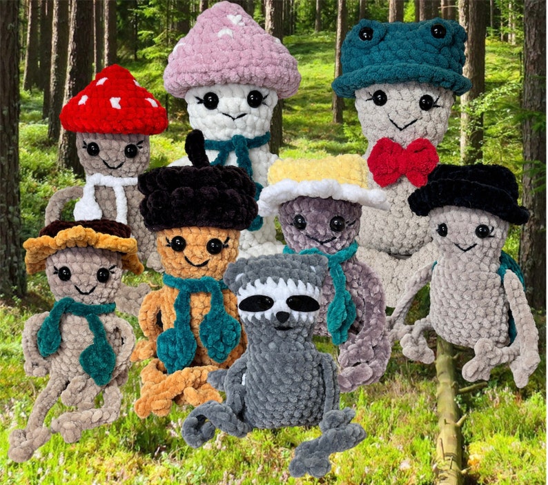 PDF Pattern Only Forest Critters Pattern - Etsy