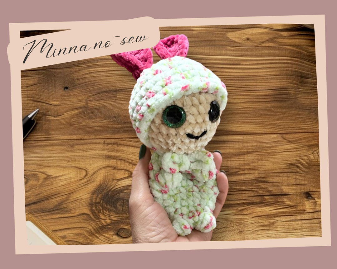DIGITAL PDF Pattern Only - Minna Blossom/wee Baby .... No-sew Pattern ...