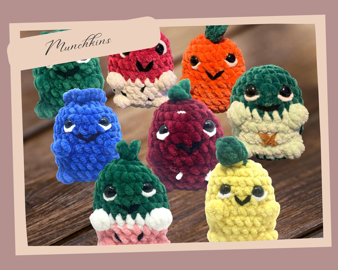 PDF Pattern Only - MUNCHKINS - Etsy