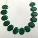 10 Pieces AAA Grade GREEN JADE One Side Faceted Oval Shape - Etsy