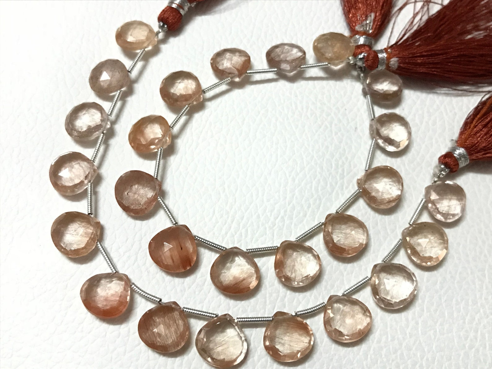 Beautiful AAA Grade Red Rutilated Quartz Faceted Heart shape | Etsy