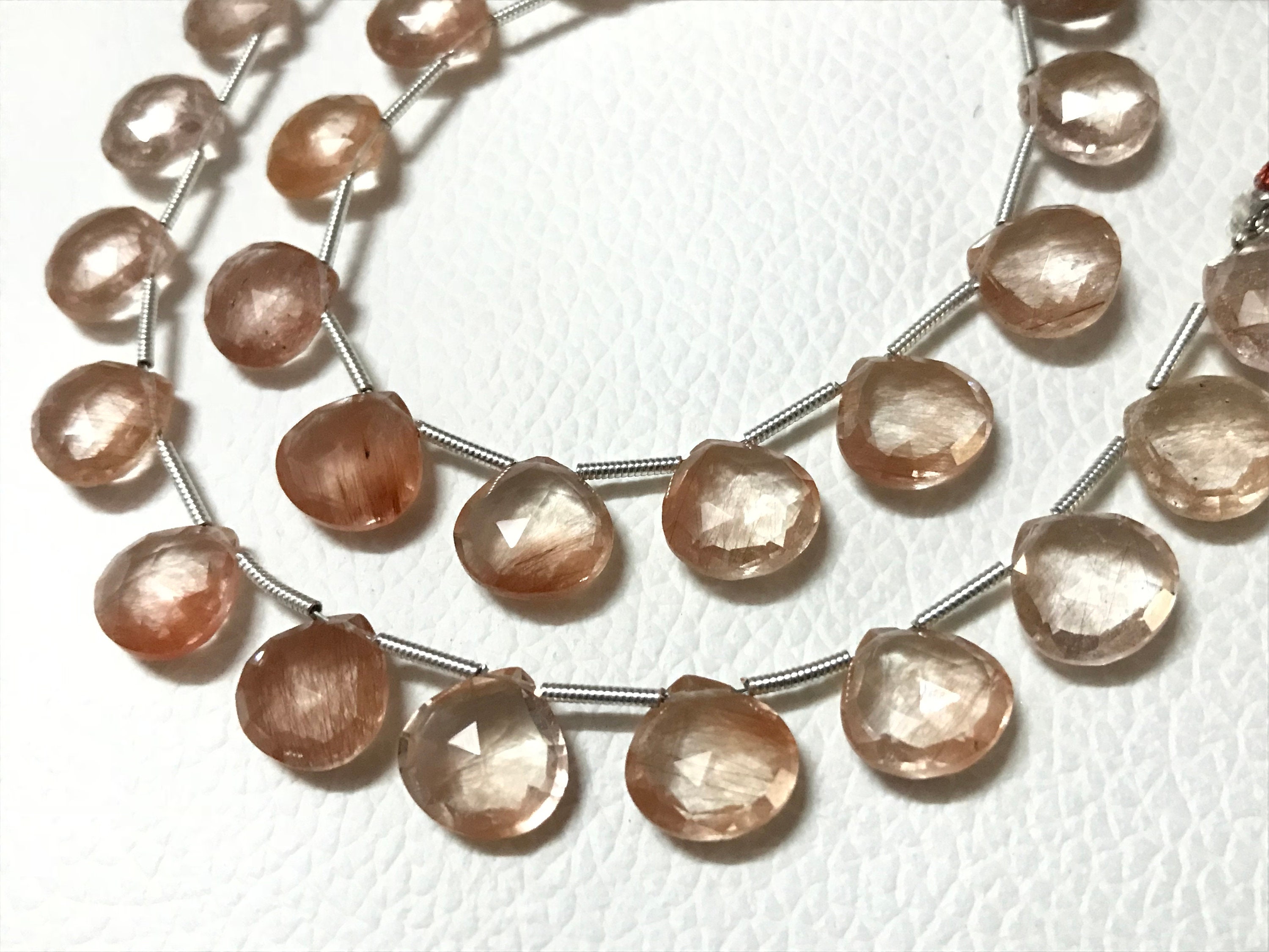 Beautiful AAA Grade Red Rutilated Quartz Faceted Heart shape | Etsy