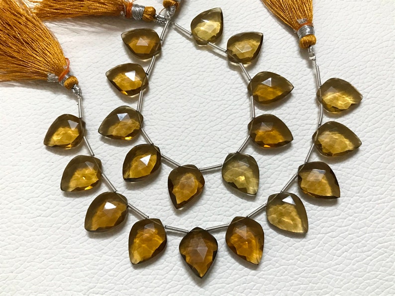 Five Perfectly Matched Pairs AAA Grade BEER QUARTZ Faceted - Etsy