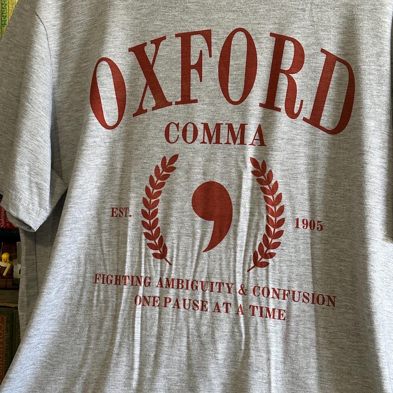 Oxford Comma - Etsy