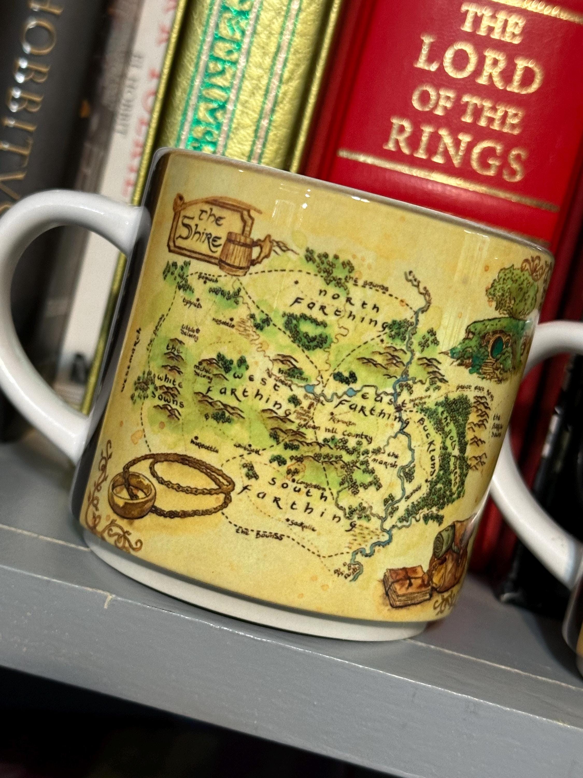 Middle Earth Maps Mug Set - Etsy