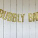 Bubbly Bar Banner Bubbly Bar Glitter Banner Bachelorette Party Banner ...