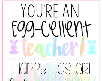 Easter Teacher Gift | Etsy