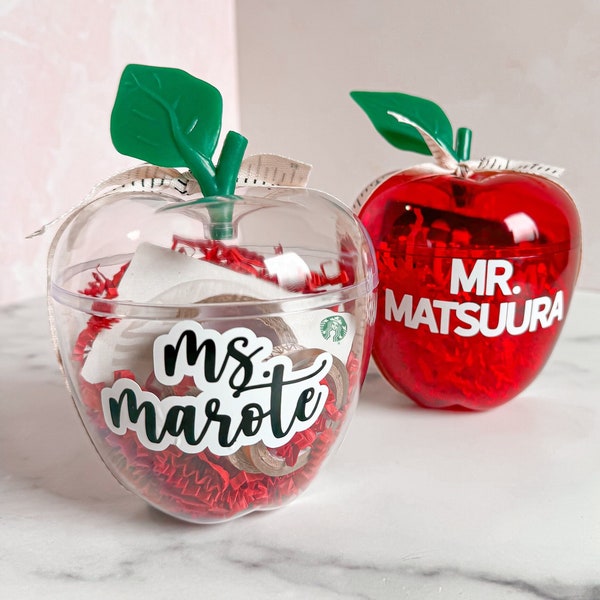 Apple for Teacher - Etsy