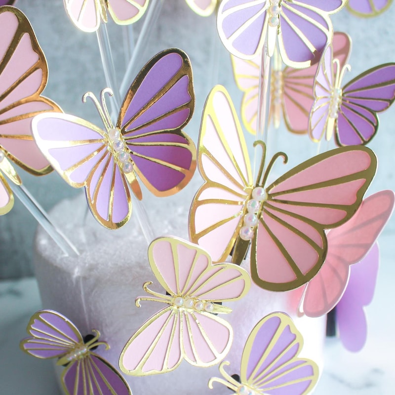 Butterfly Cake Topper - Etsy