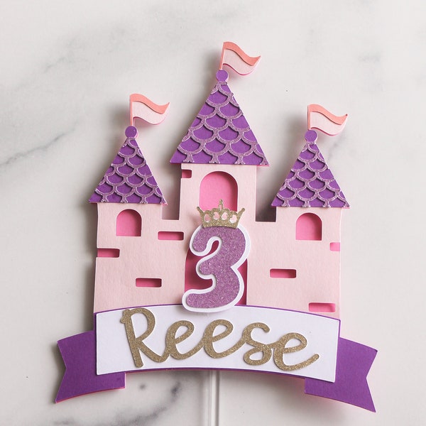 Princess Cake Topper - Etsy