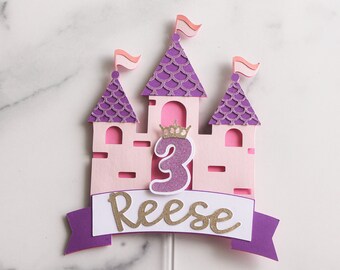 Princess Cake Topper Princess Party Decor Princess Party Princess Crown ...