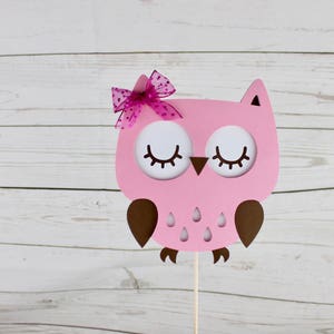 Owl Cake Topper Baby Shower Cake Topper Smash Cake Topper Owl Baby ...