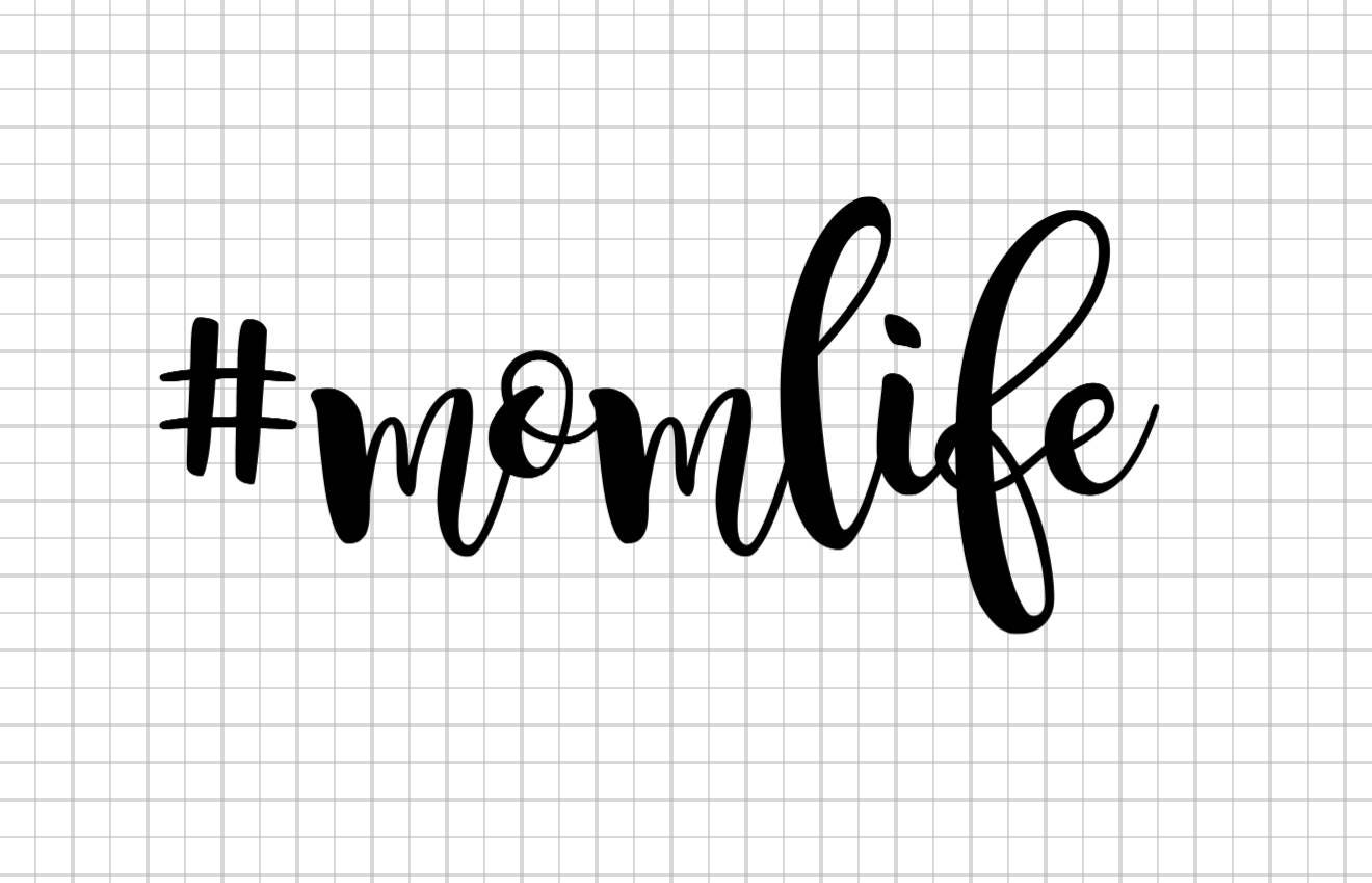 Mom Life Sticker Mom Life Vinyl Mom Life Decals Hashtag - Etsy