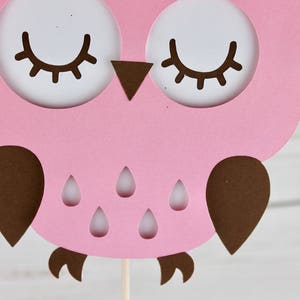 Owl Cake Topper Baby Shower Cake Topper Smash Cake Topper Owl Baby ...