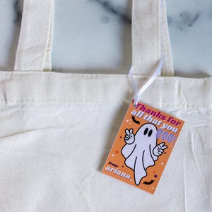 Editable Halloween Favor Tags You've Been Booed Tags Printable ...