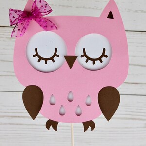 Owl Cake Topper Baby Shower Cake Topper Smash Cake Topper Owl Baby ...