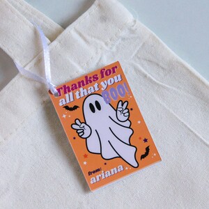 Editable Halloween Favor Tags You've Been Booed Tags Printable ...