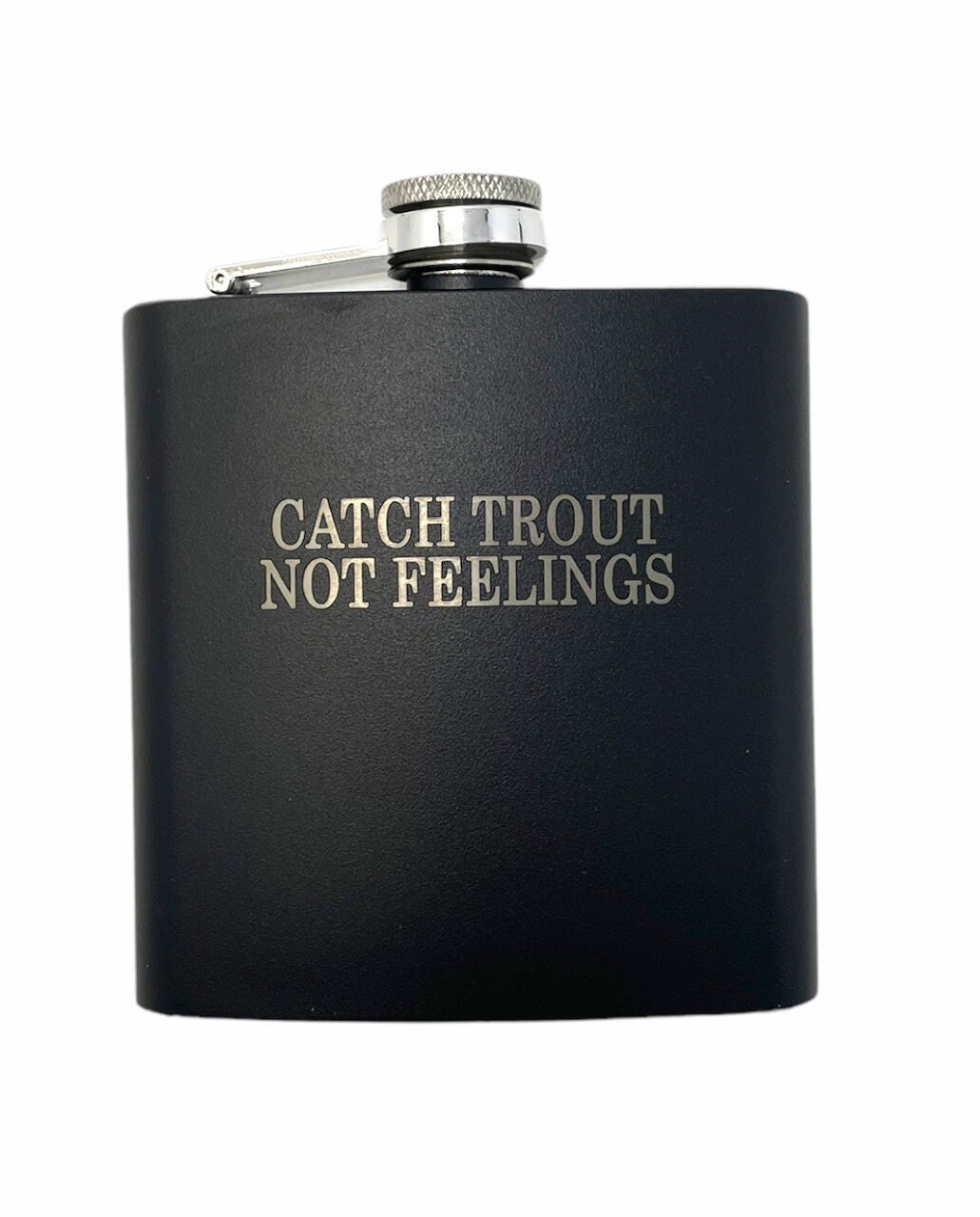 Fly Fishing Catch Trout Flask - Etsy