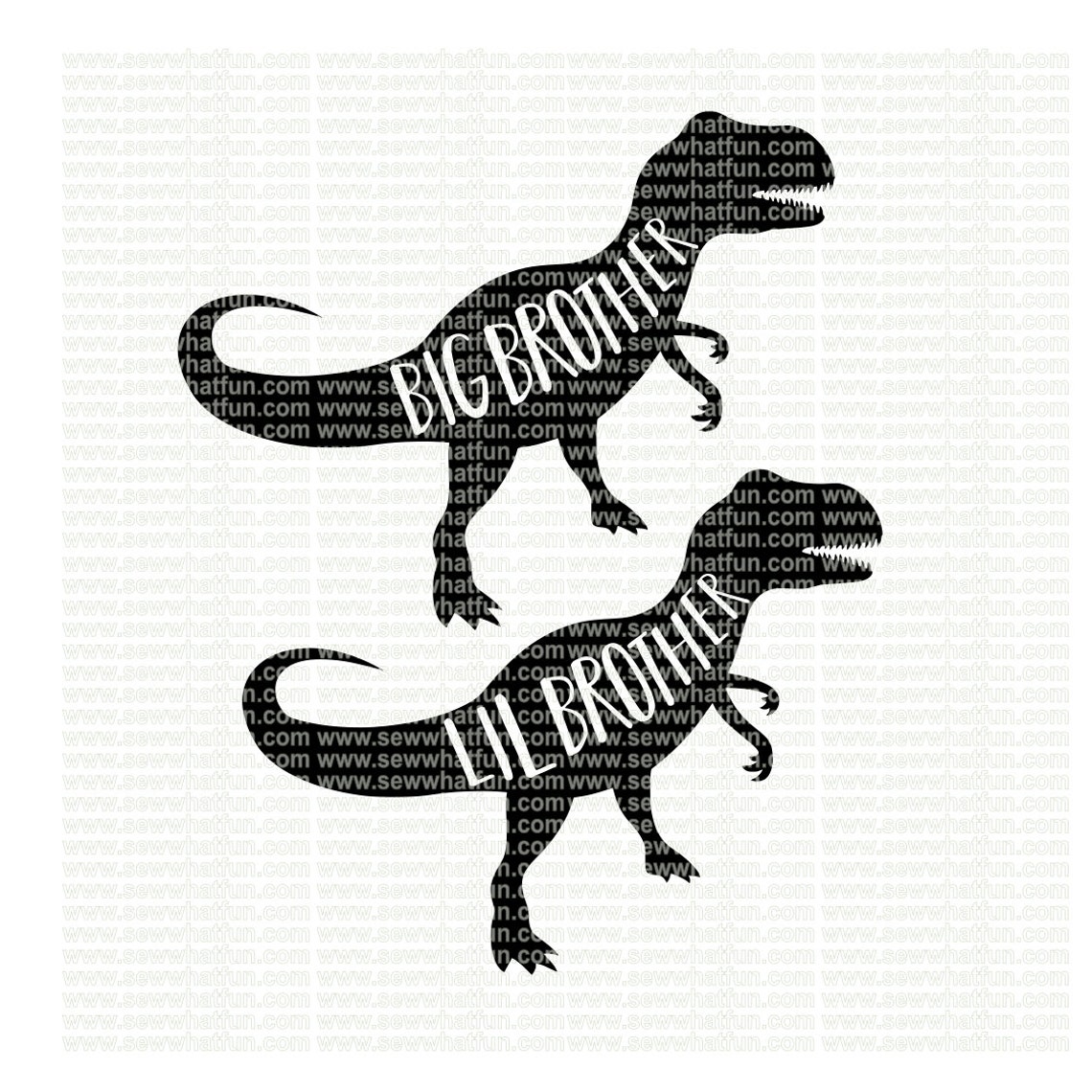 Brothers Dinosaur SVG, Cutting File, Vinyl File, Svg, Dinosaur, Svg ...
