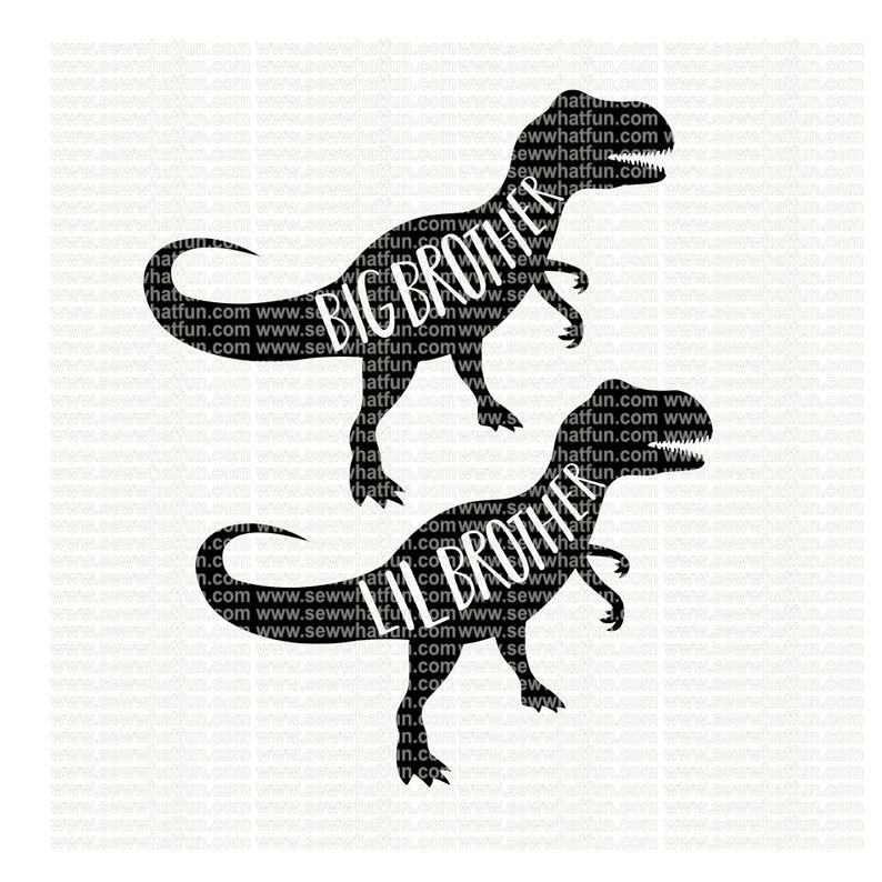 Brothers Dinosaur SVG, Cutting File, Vinyl File, Svg, Dinosaur, Svg ...