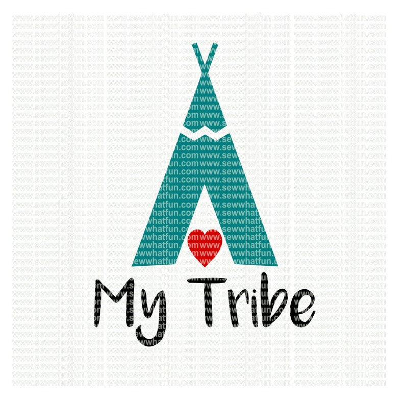 Love My Tribe SVG Cutting File Vinyl File Svg Svg File - Etsy
