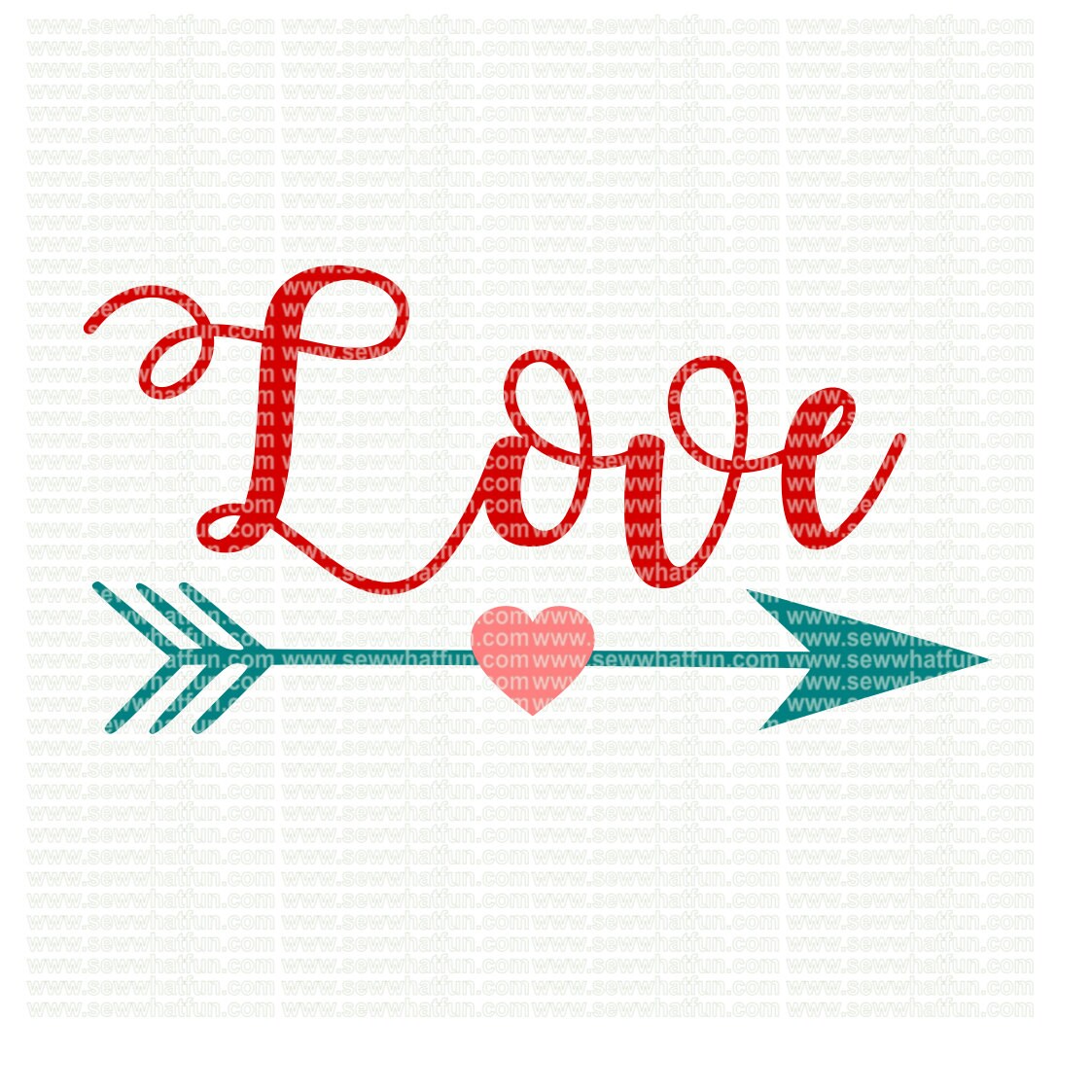 LOVE Arrow SVG Cutting File Arrows Vinyl File Svg | Etsy