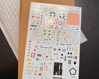 Studio Scale Decals Sheet 2 Waterslide High Quality | Etsy