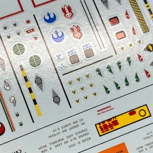 Studio Scale Decals Sheet # 2 - Waterslide, High Quality - Etsy