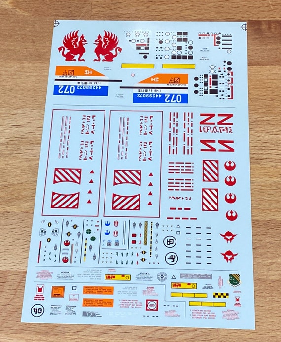 Studio Scale Decals Sheet 2 Waterslide High Quality - Etsy