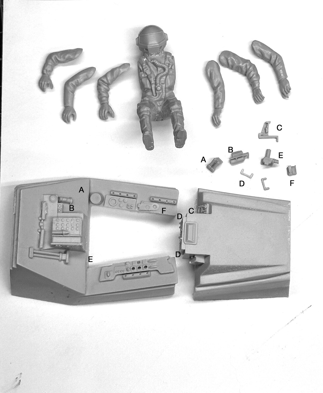 Original X-wing ILM Style Cockpit and Pilot - Etsy
