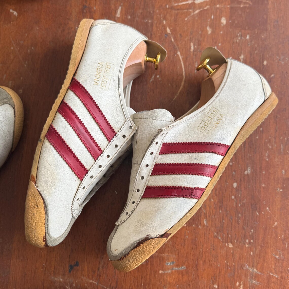 Vintage Adidas Vienna 1960s Made in West Germany 3 Riemen - Etsy