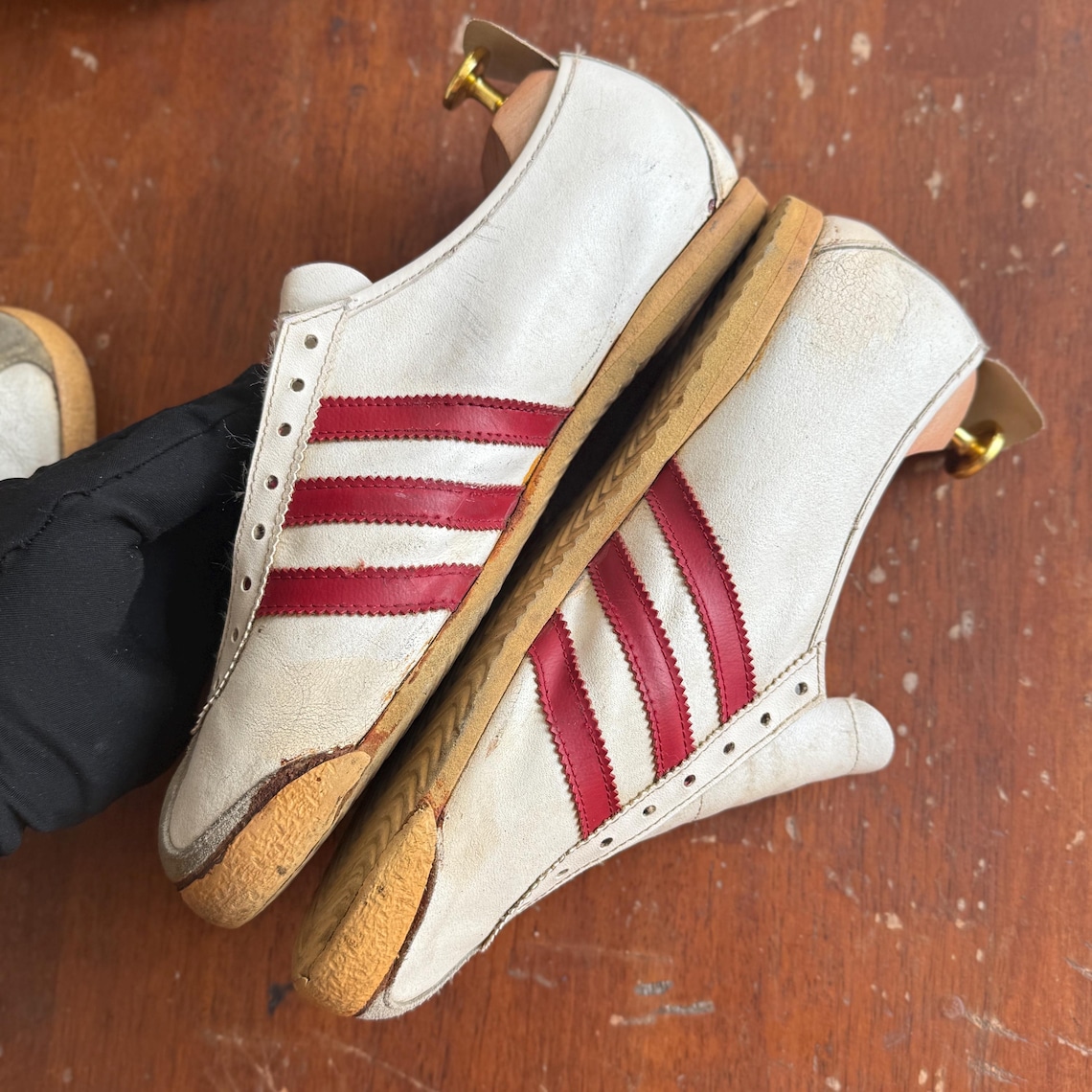 Vintage Adidas Vienna 1960s Made in West Germany 3 Riemen - Etsy