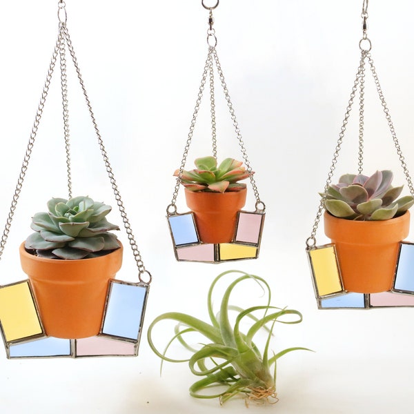 Stained Glass Planters - Etsy