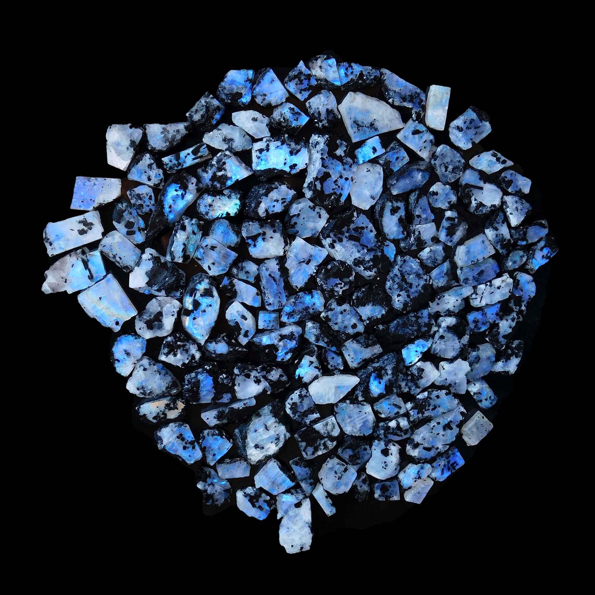 AAA Raw Rainbow Moonstone Rough Natural Rough Moonstone Slab - Etsy