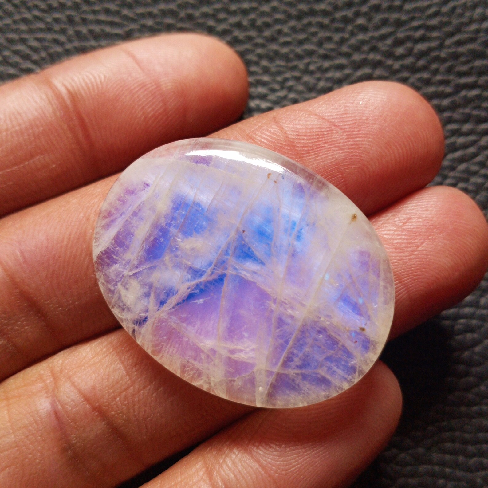 Beautiful AAA Quality Rainbow Moonstone Cabochon Natural | Etsy