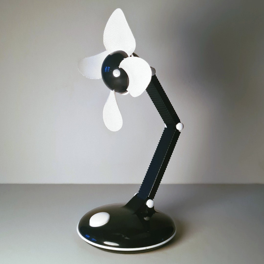 Mini Fan Design Table Fan by Kyoji Tanaka, Japan 1980s - Etsy