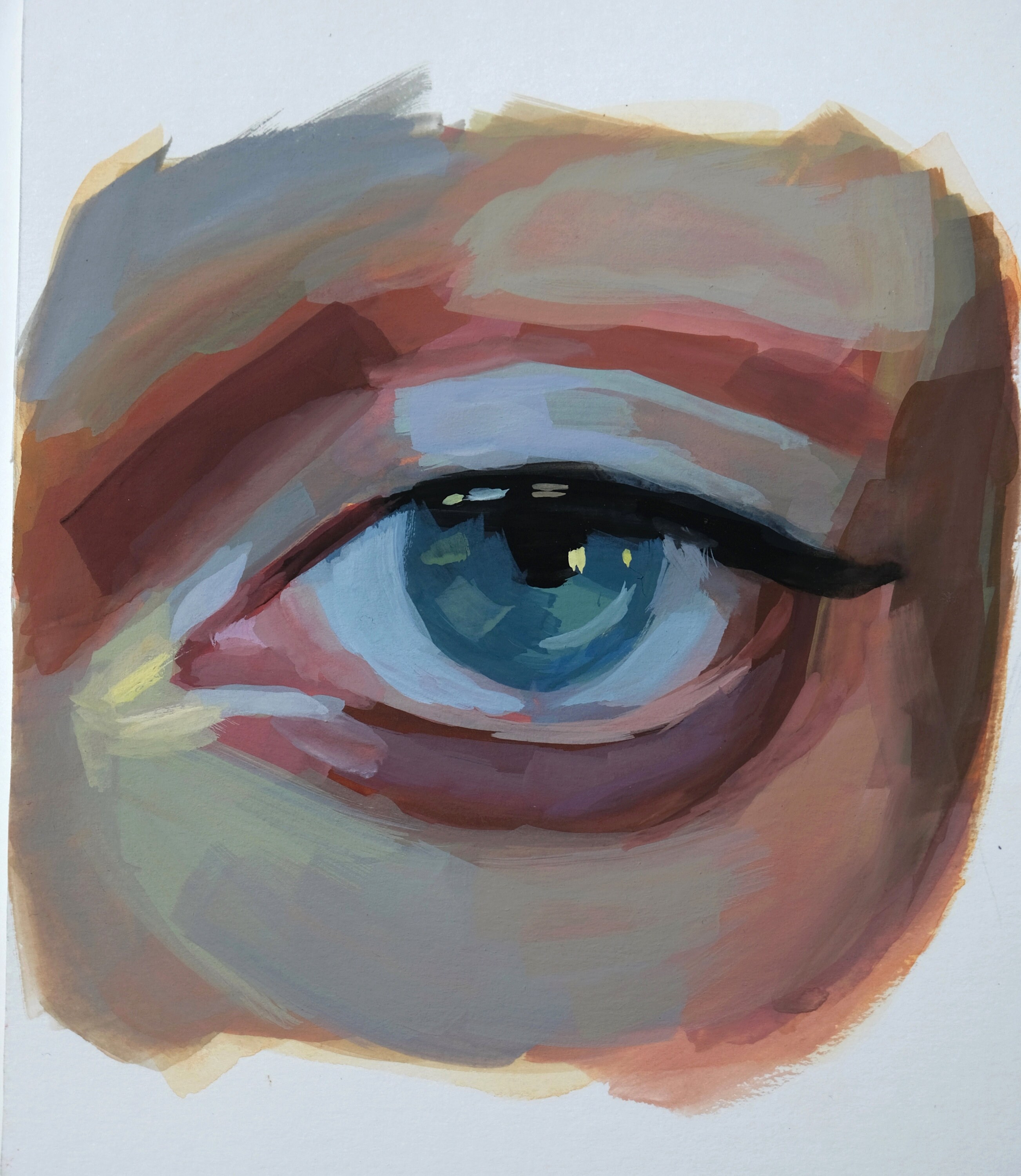Eye Painting Acrylic