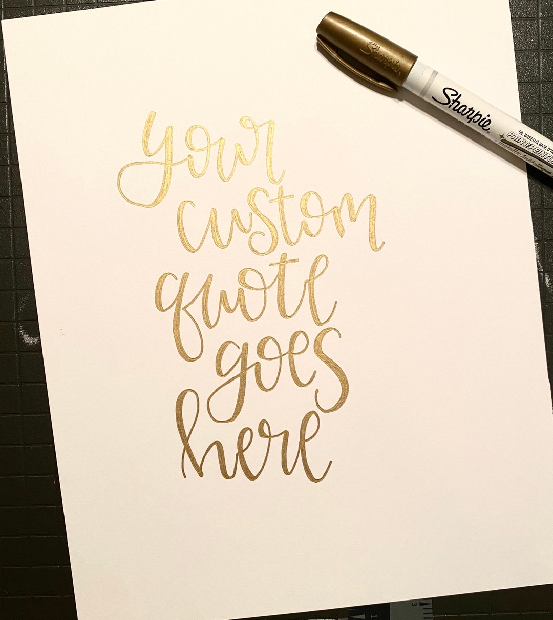 Custom Handlettering Print - Etsy