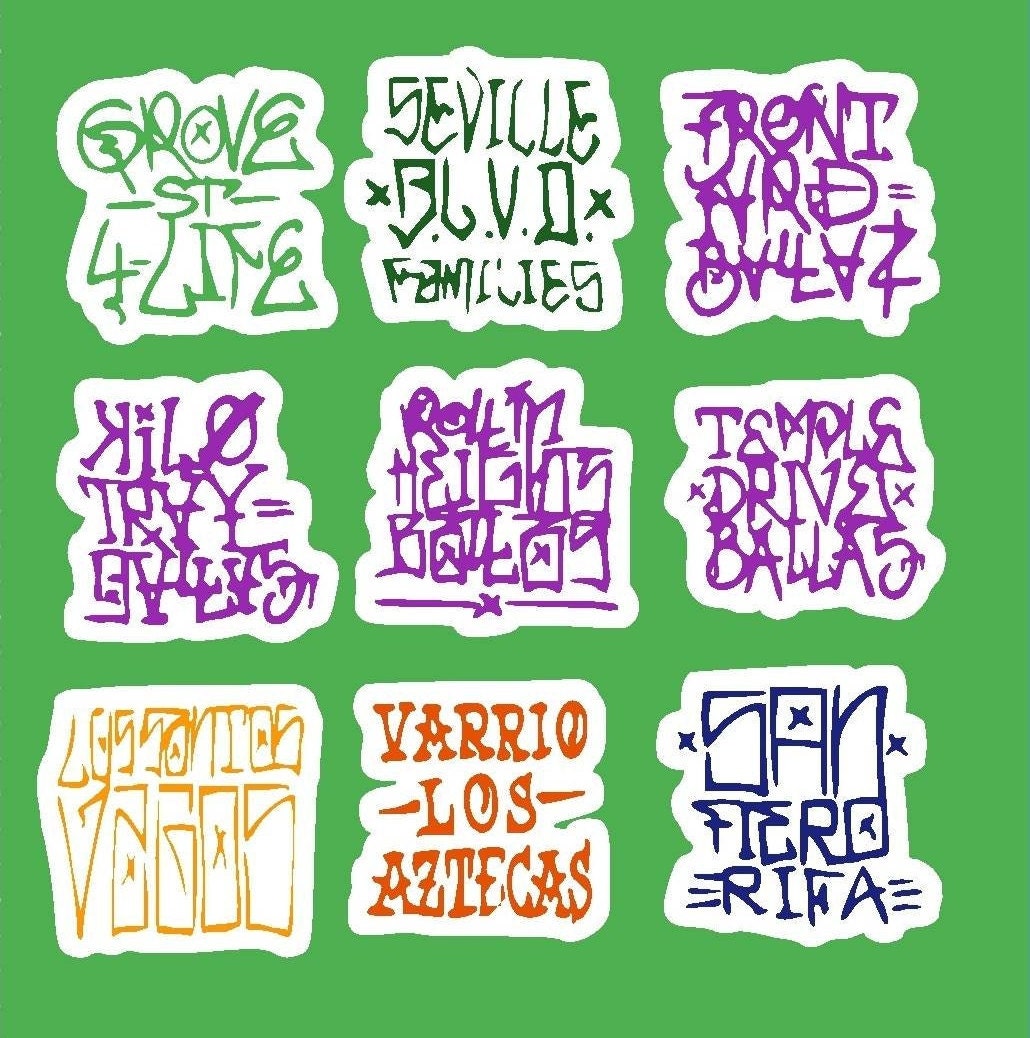 Grove Street Graffiti