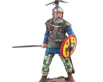Tin Toy Soldier Dacian Chief Metal Figurine 54mm Hand Painted 18.41 - Etsy
