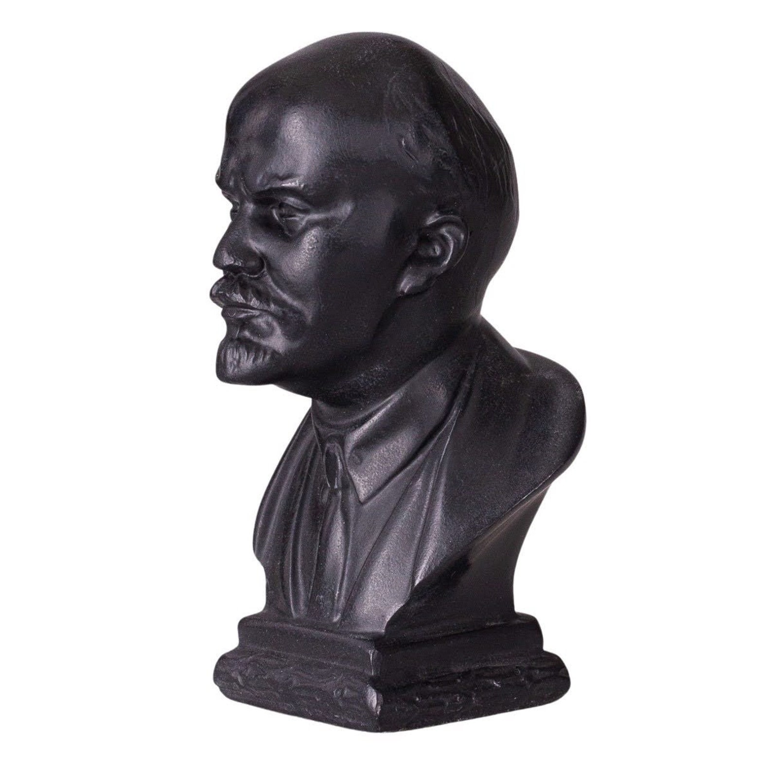 Soviet Russian USSR Leader Vladimir Lenin Stone Bust Statue 3.8'' (9.5 ...
