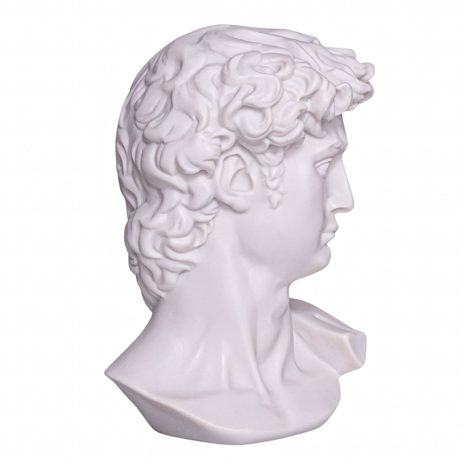 Michelangelo David Marble Bust Statue Classic Roman Greek Sculpture 6 ...