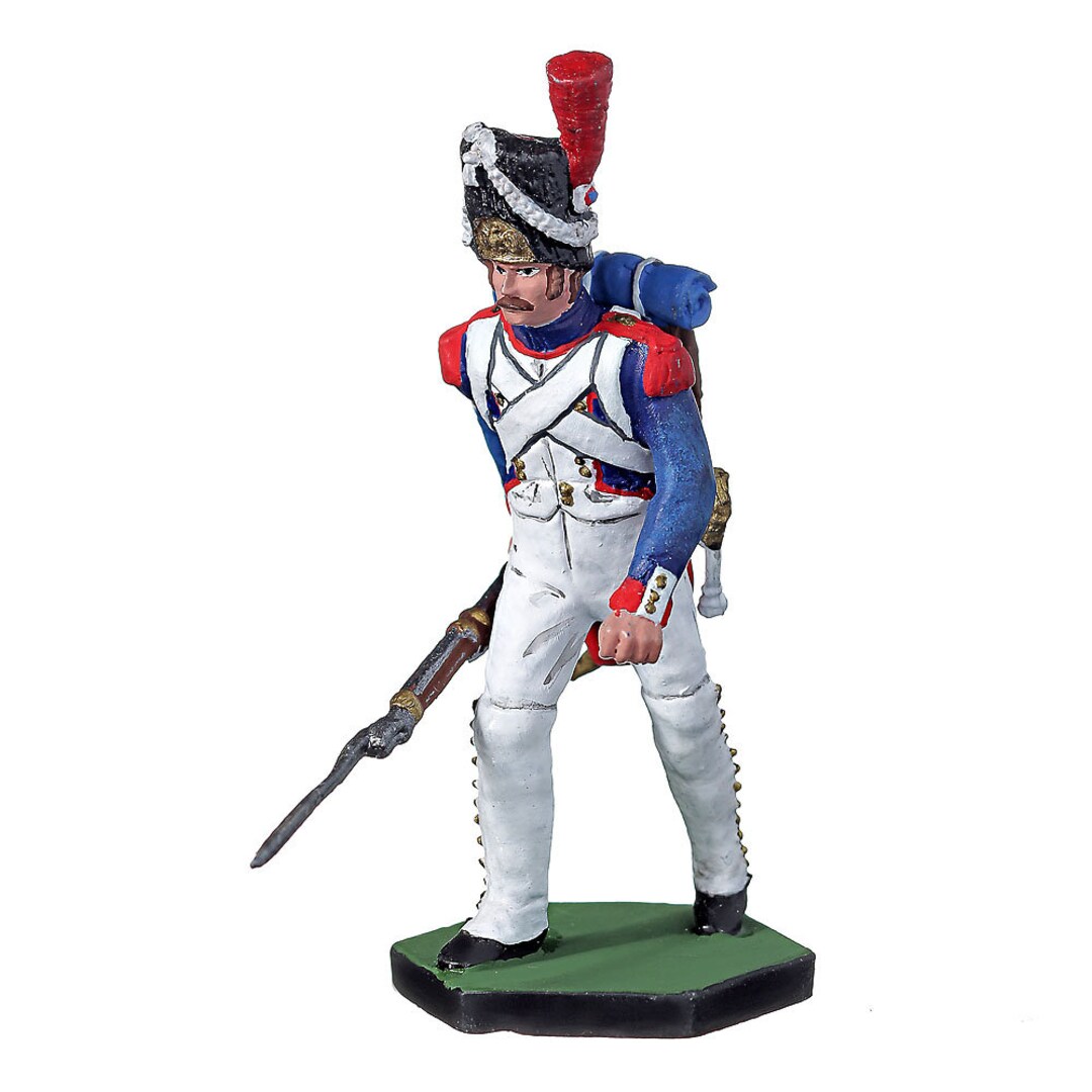 Tin Toy Soldier Napoleonic French Grenadier Figurine 54mm Hand Painted ...
